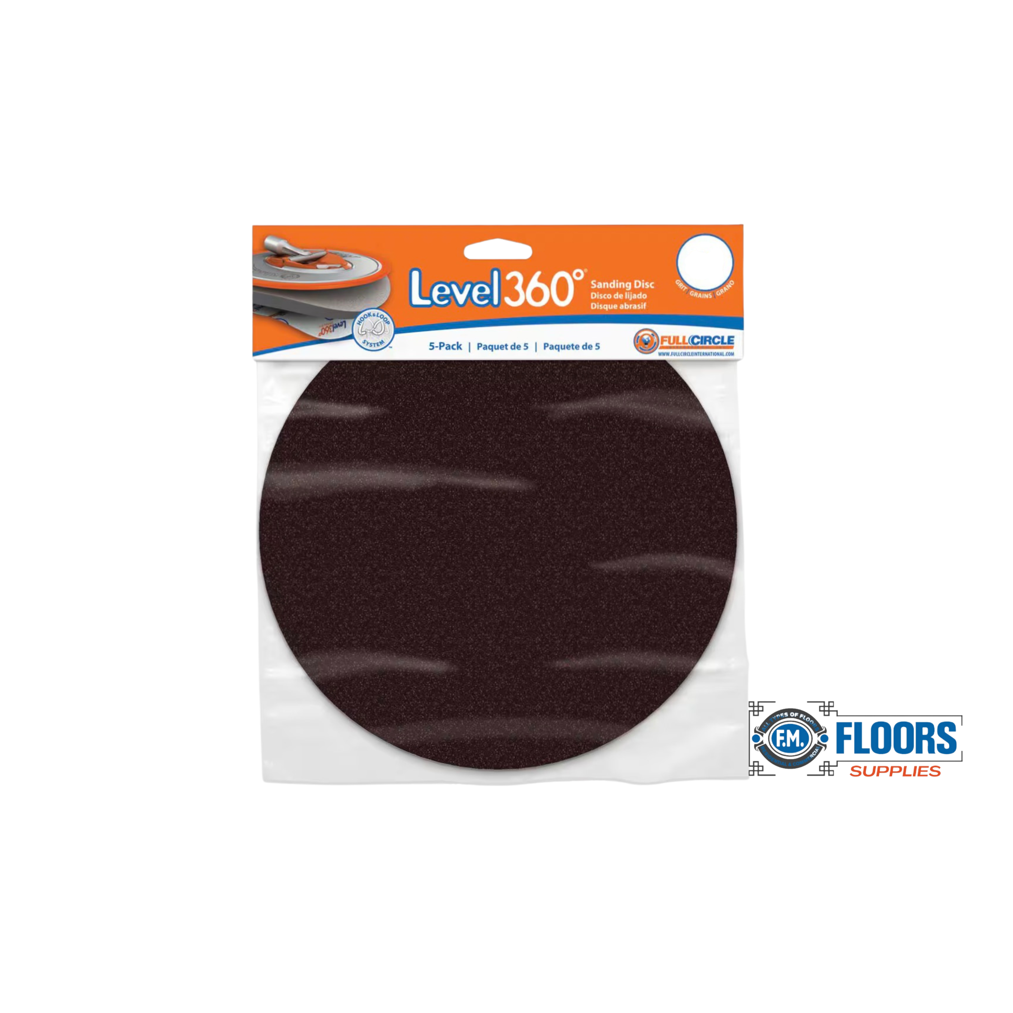 Level 360 - Sanding Disc (5-Pack) – FM Floors Supplies