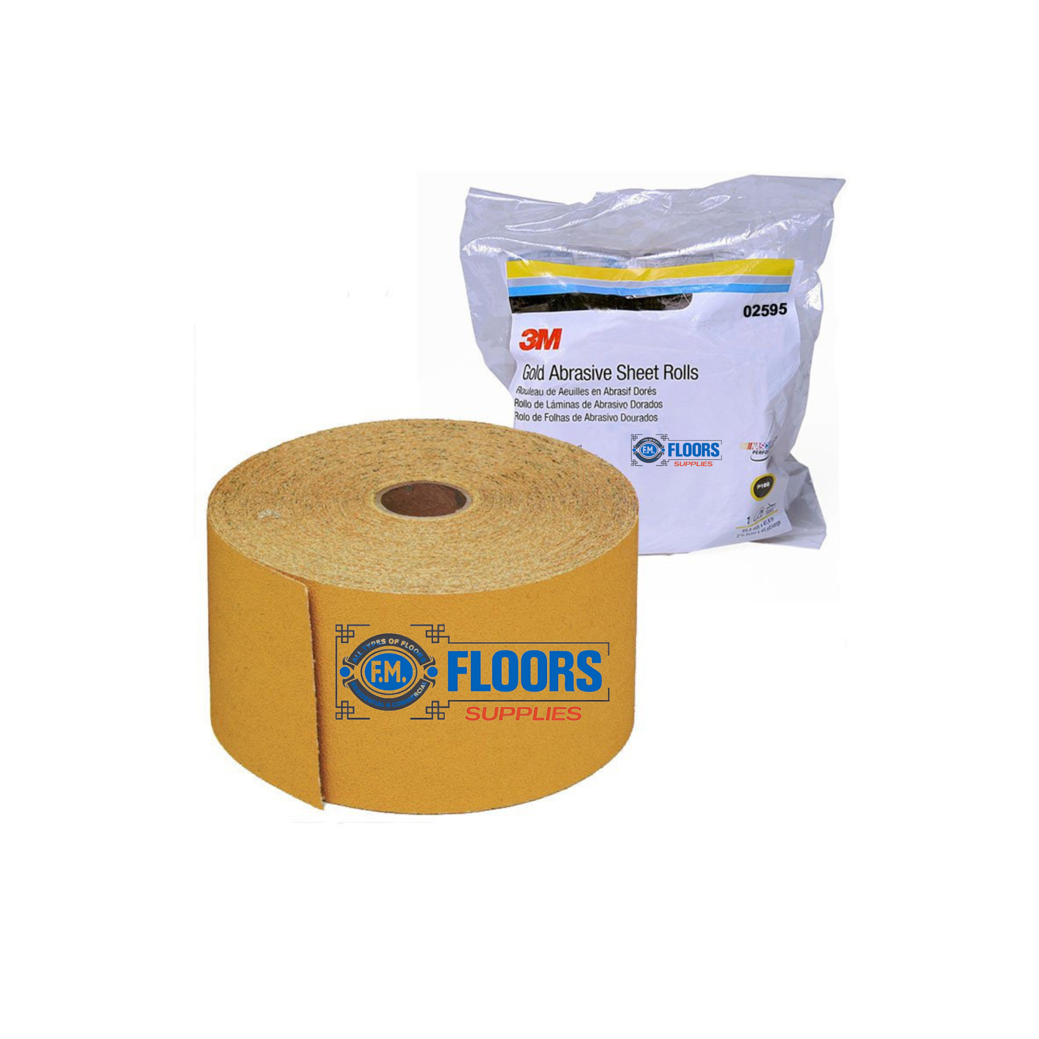 3M Gold Roll Stikit 2-3/4"x45yd – FM Floors Supplies