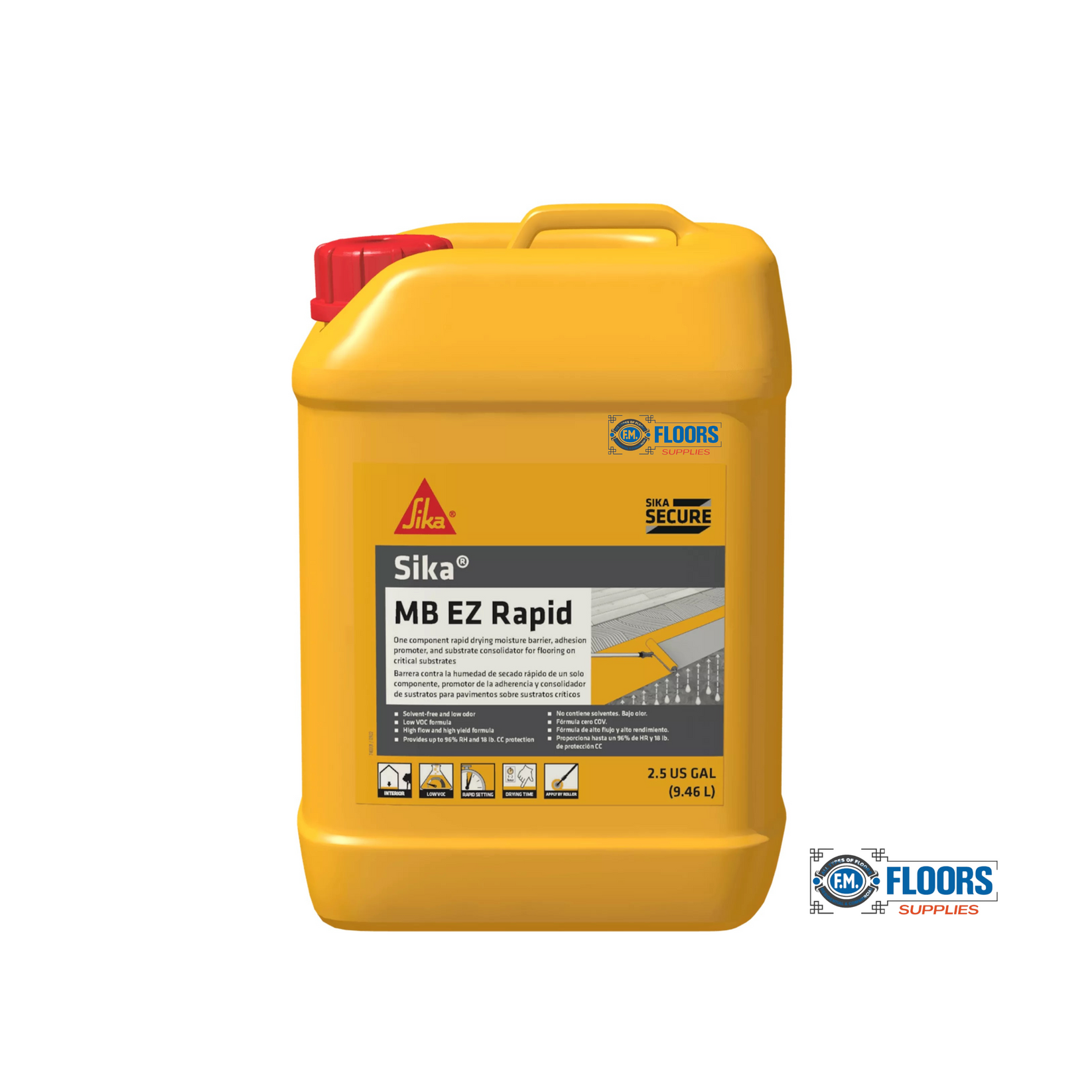 Sika MB EZ Rapid | Rapid-Drying Moisture Barrier & Adhesive Primer | C ...