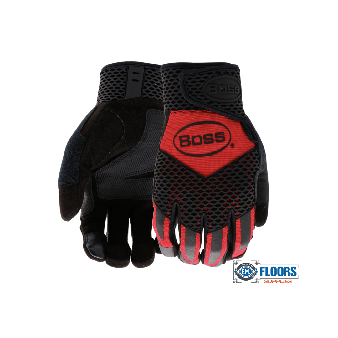 Boss Protect with Impact Protection and AX Suede Gloves – FM Floors ...
