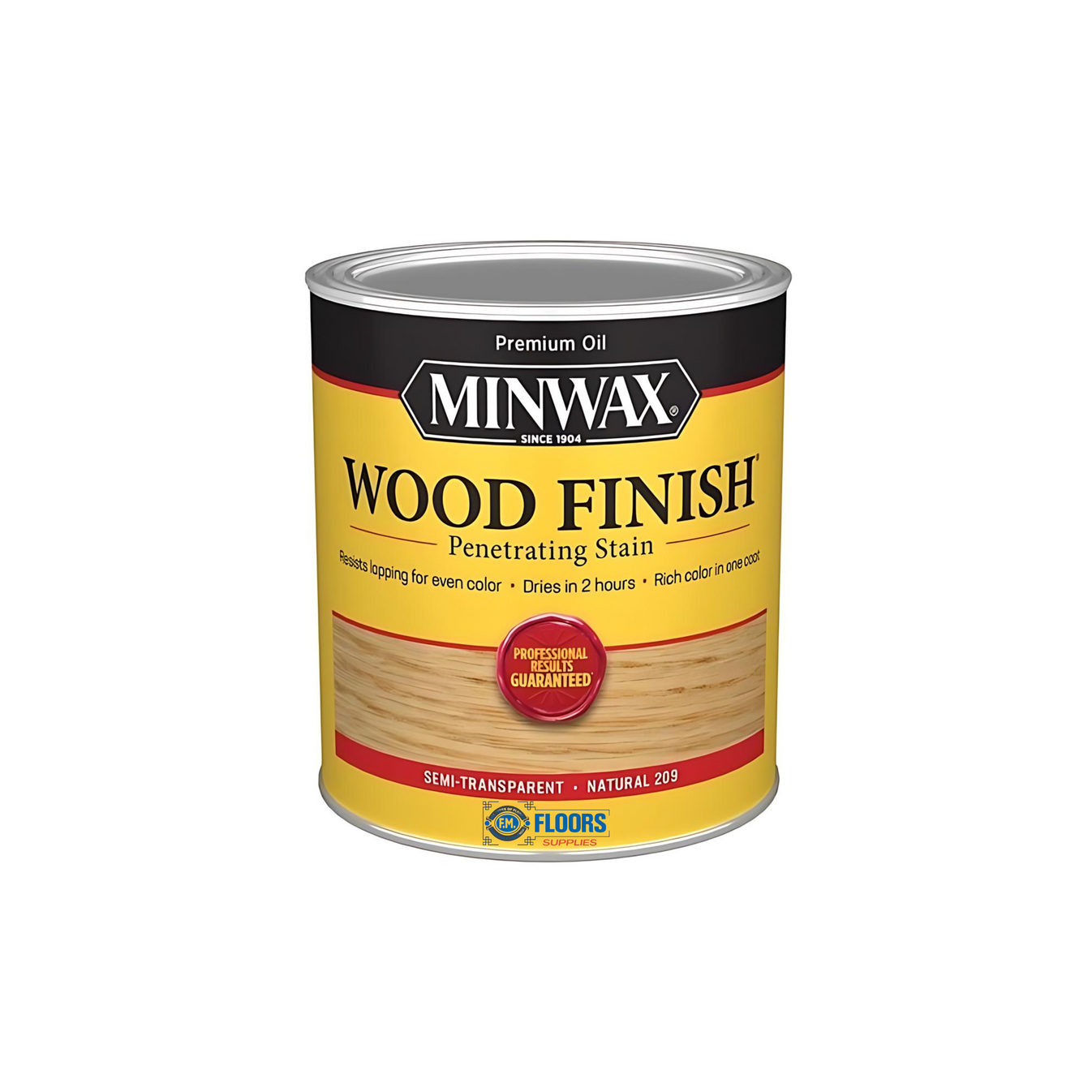 Minwax Wood Finish Stain Quart | Oil-Based Penetrating Wood Stain | Ha ...
