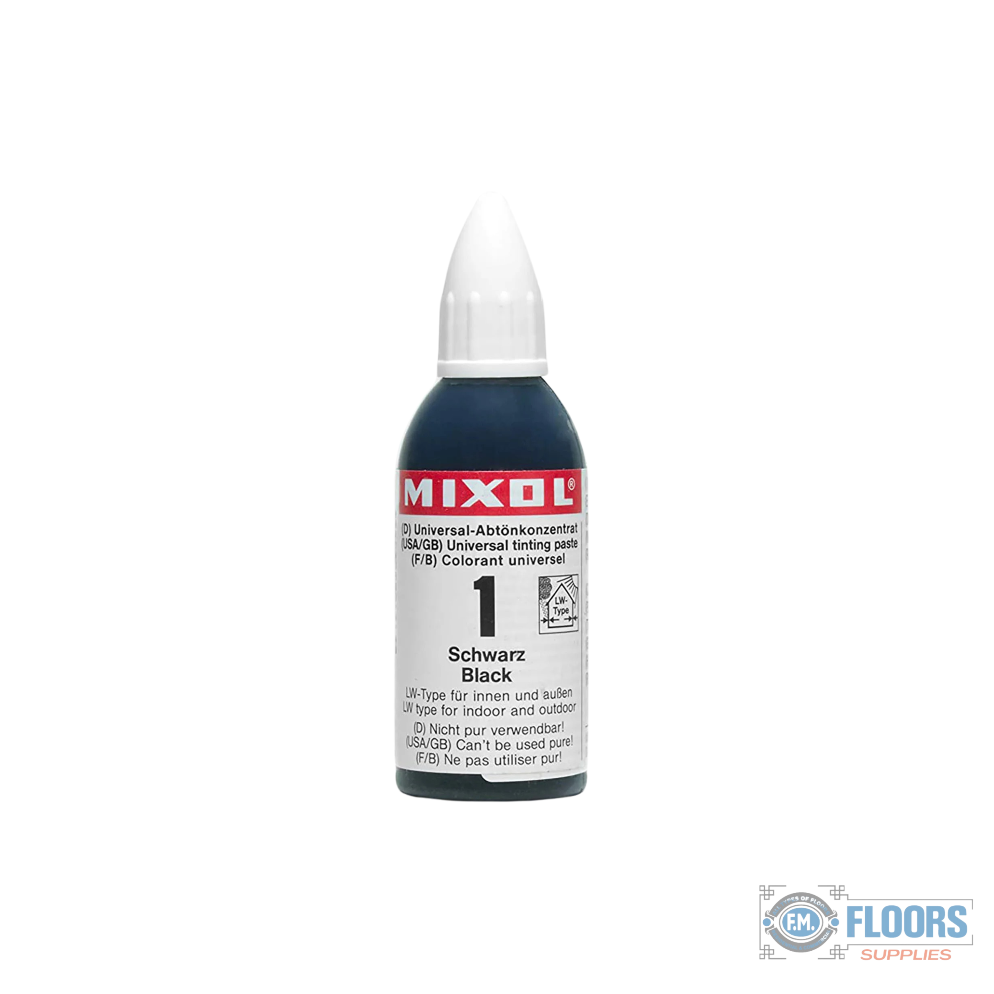 MIXOL® TINTING-CONCENTRATES. 20 ml Bottles – FM Floors Supplies